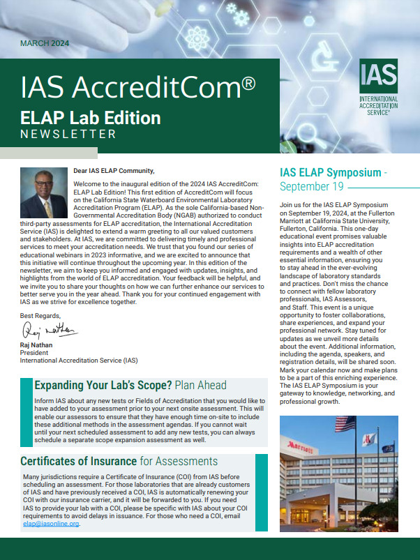 Publications - International Accreditation Service, Inc.